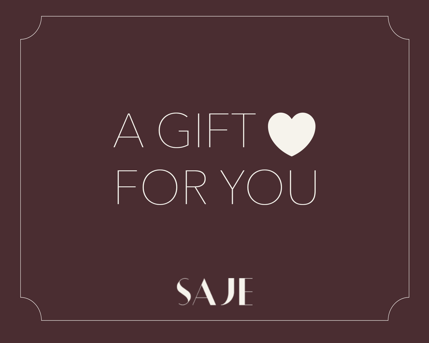 Gift Card – Saje